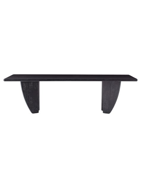 Virage Curved Dining Table Indonesian Furniture Manufacturers