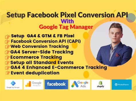 Setup Facebook Pixel Conversion API CAPI Server Side Tracking GA Via GTM Upwork