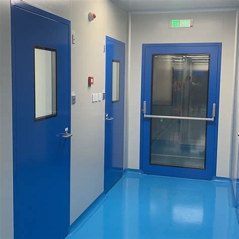 Steel Emergency Exit Doors Suzhou Yuanda Purification