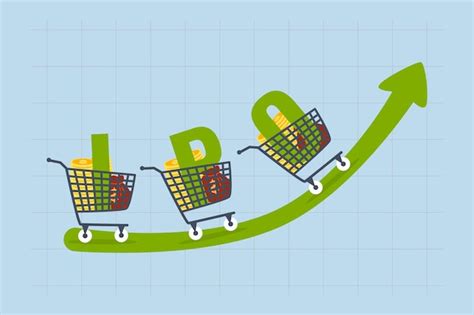 Neuer Börsenbörsen Wagen Mit Geldmünzen Und Dem Alphabet Ipo Auf Einem