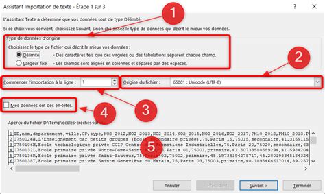 Utiliser Un Fichier Csv Avec Excel Exceller Avec La Bureautique