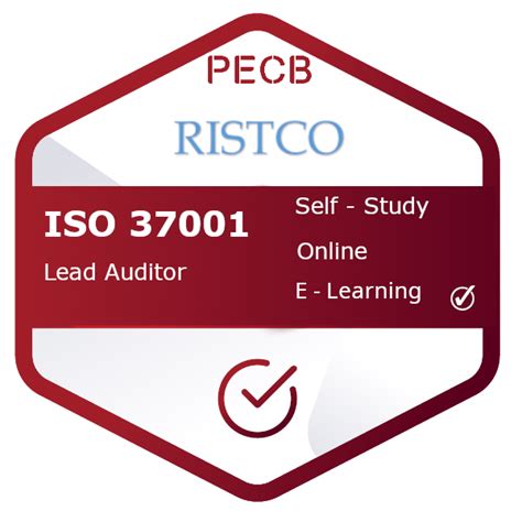 Pecb Iso 37001 Lead Auditor Certification Course E Learning Ristco