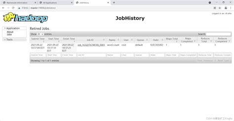 Hadoop平台web监控页面hadoop查看web Csdn博客
