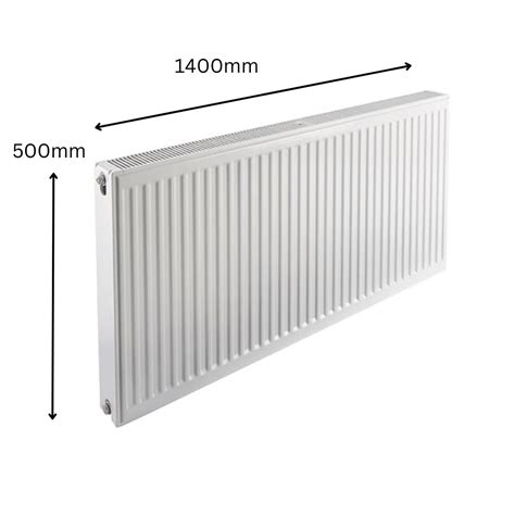 Prorad Double Convector Radiator 500mm X 1400mm Type 22k2