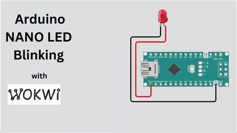 Arduino Nano Led Blinking With Wokwi Youtube