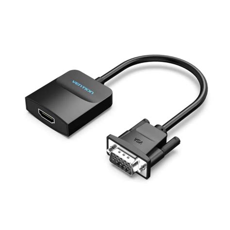 Vention Vga To Hdmi With Audio Micro Usb Power Input 015m Adapter