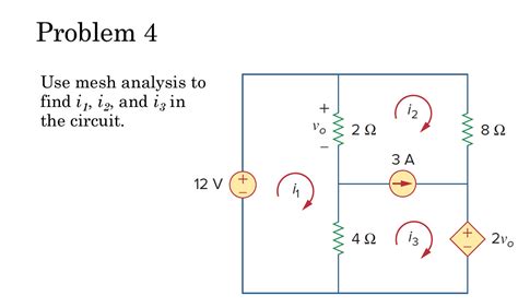 solved obtain all the node voltages for the circuit in