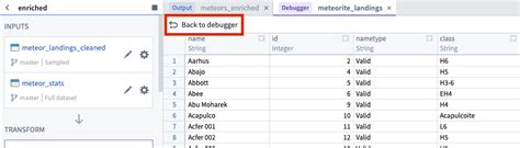 Code Repositories Transforms Debug Transforms Palantir