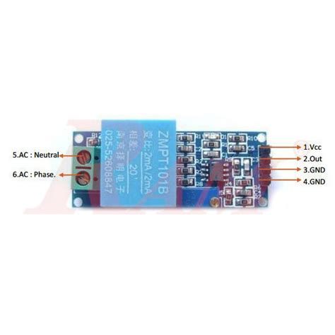 Ac Voltage Sensor Module Ram Electronics Website