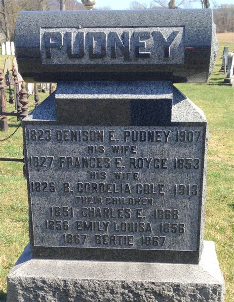Charles E Pudney 1851 1868 Find A Grave Memorial