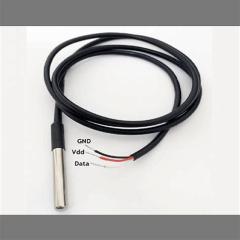 DS B Waterproof Digital Temperature Sensor Probe Cm Supplier In Ahmedabad Anil