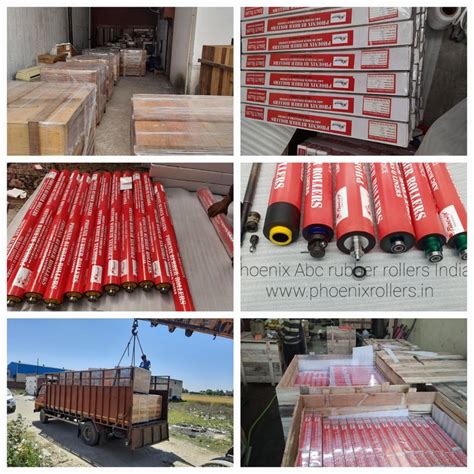 Offset Printing Rubber Rollers By Phoenix Rubber Rollers Made In India
