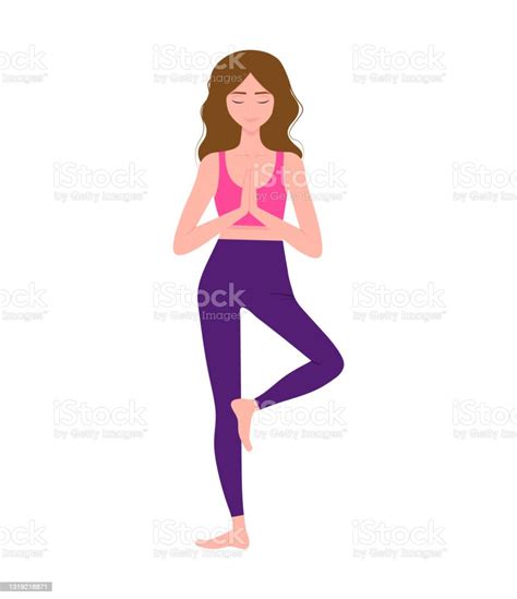 요가 벡터 일러스트레이션을 연습하는 여성들 흰색 배경에 요가 포즈에서 고립 된 여성 가냘픈에 대한 스톡 벡터 아트 및 기타 이미지 가냘픈 건강한 생활방식 벡터