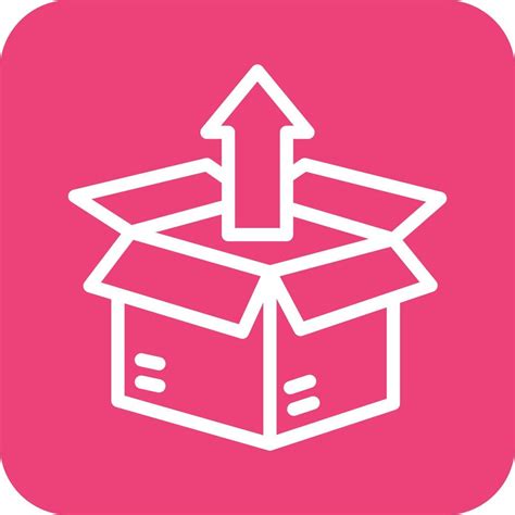 Unboxing Vector Icon Design Illustration 21912485 Vector Art At Vecteezy