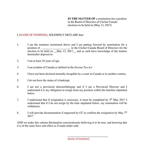 2017 Candidate Declaration Form 1 Docx Docdroid