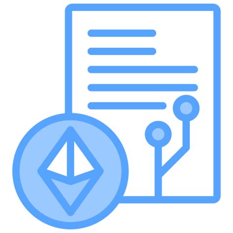 Smart Contract Generic Color Lineal Color Icon