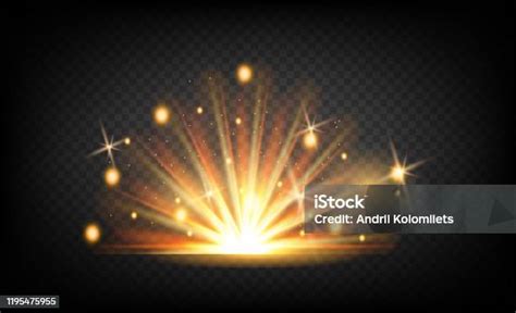스파클 스타 더스트 트레일 라이트 효과 마법의 반짝이는 먼지 파도 황금 빛나는 스타 트레일 골드가 빛납니다 0명에 대한 스톡