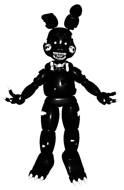 Nightmare Shadow Bonnie Render By Gameian361 On Deviantart