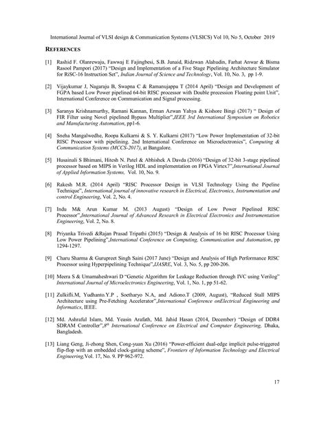 Design And Analysis Of A 32 Bit Pipelined Mips Risc Processor Pdf