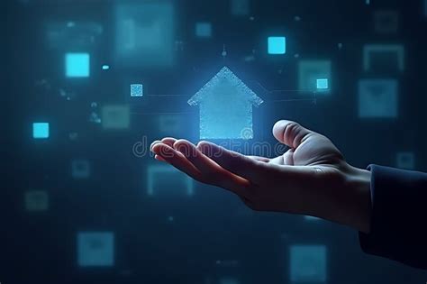 Digital Home Model Visualization Virtual Space 3d Graphics Technology