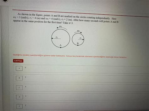 Solved As Shown In The Figure Points A And B Are Marked On Chegg
