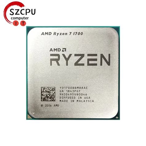 Б/у AMD Ryzen 7 1700 R7 1700 | AliExpress