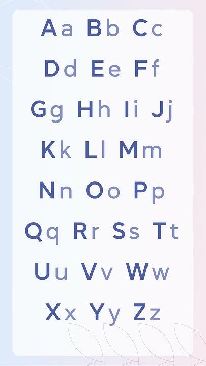 Увесь алфавіт англійської мови літери від A до Z 📝 Cambridgeua English Abcd Alphabet Youtube