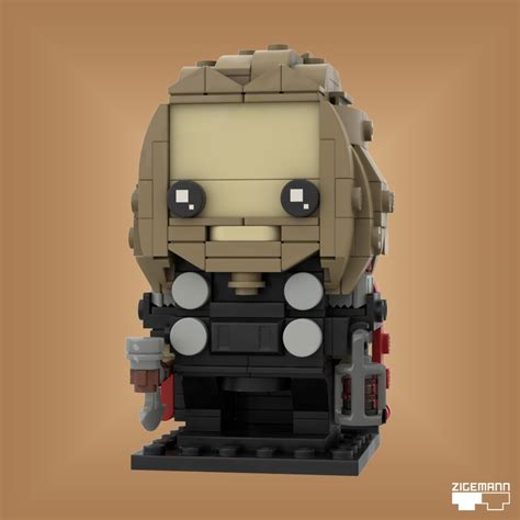 Lego Moc Thor By Ttzigemann Rebrickable Build With Lego