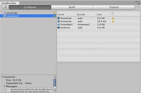 Unity3d的assetbundle打包——assetbundle Browser（简单实现资源复用）asset Bundle Browser Csdn博客