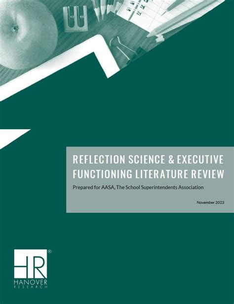 Reflection Science And Executive Functioning Literature Review Aasa