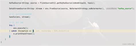 使用flink接受kafka中的数据并对数据进行etl Csdn博客