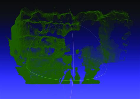 The 3d Point Cloud Is Observed In The Format Ply Using Meshlab Download Scientific Diagram