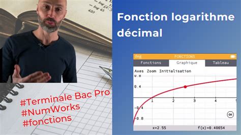 Comment étudier La Fonction Logarithme Décimal Simplycours