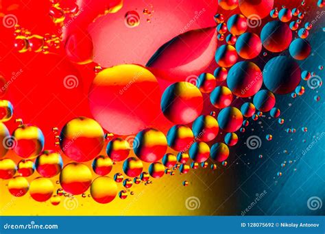 Scientific Image Of Cell Membrane Macro Up Of Liquid Substances