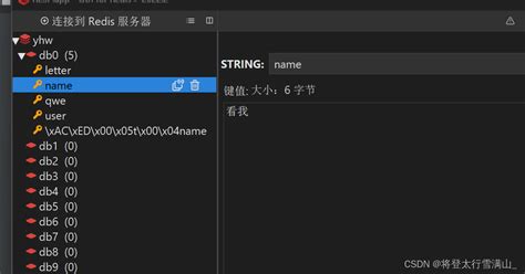自存 Springdataredis基础操作 Csdn博客