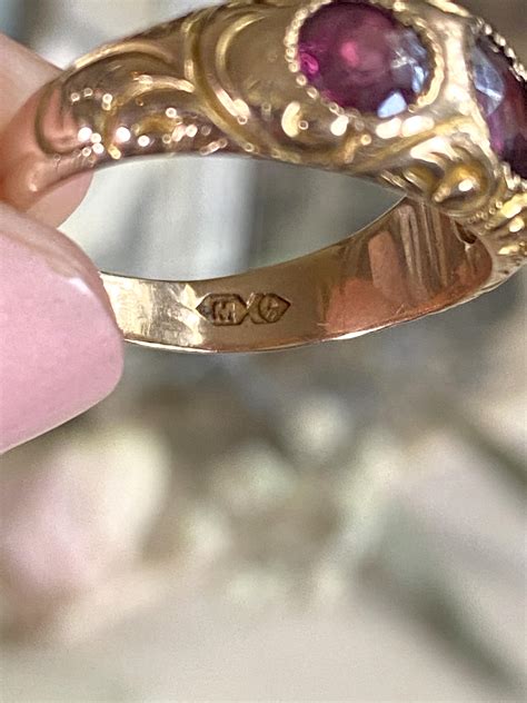 Hello Does Anyone Recognize This Makers Mark In The Antique Ring Ring