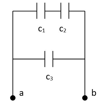 What Is The Equivalent Capacitance Of The Circuit Below Homework Study Com
