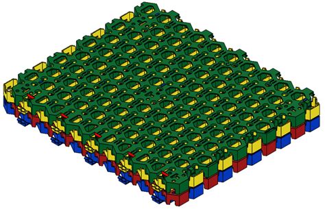 Пластиковая газонная решетка черная Hexarm – СТАНДАРТПАРК