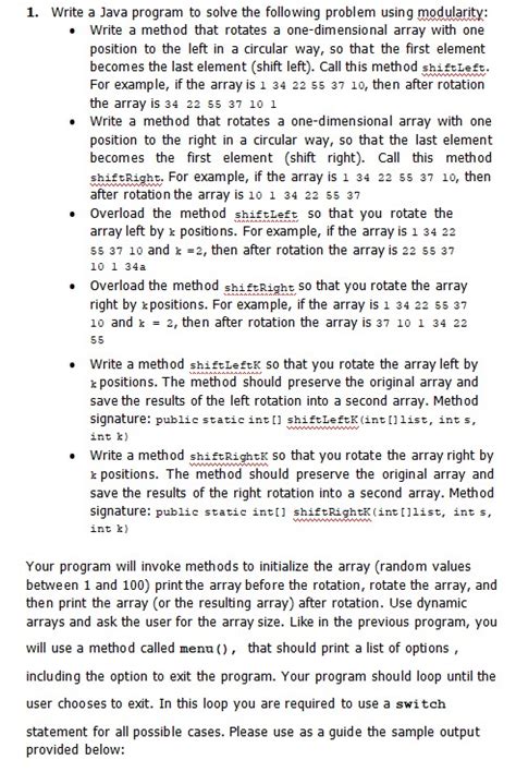 Solved 1 Write A Java Program To Solve The Following Chegg Com