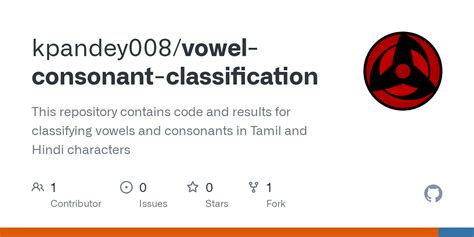 Github Kpandey008 Vowel Consonant Classification This Repository Contains Code And Results