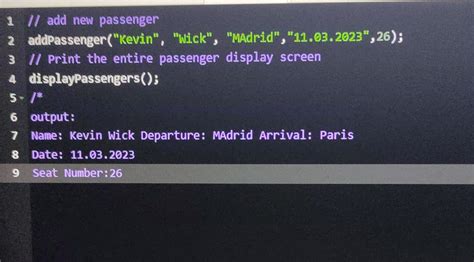 Solved In C Programwrite A Program To Store An Airline