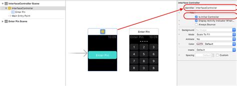 ios watchkit error unable to find interface controller class
