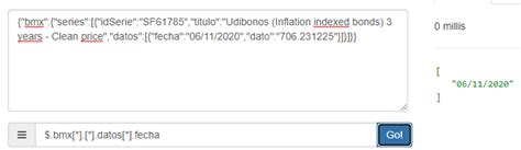 JSON Historical Quotes Ends With Text Could Not Be Parsed At Index 0