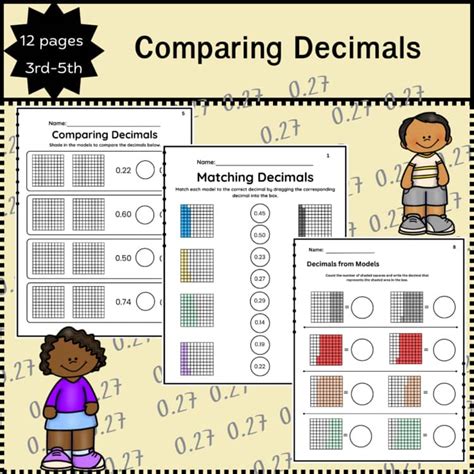 Comparing Decimals By Granny Shop Tpt