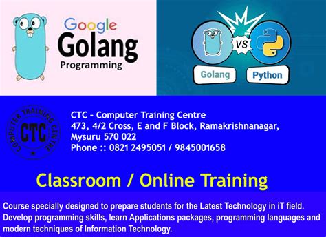 Go Programming Ctc Computer Training Centre