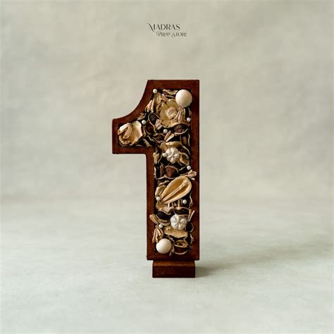 Boho Theme Number Prop Madras Prop Store