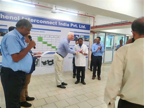 l v prasath on linkedin appreciation of work at amphenol pune with mr