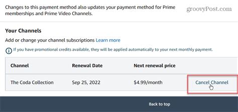 How To Cancel Subscriptions On Amazon Prime Video
