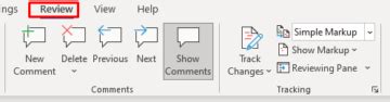 How To Insert Delete Or Edit A Comment In Microsoft Word