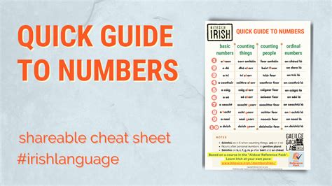 Irish Numerals